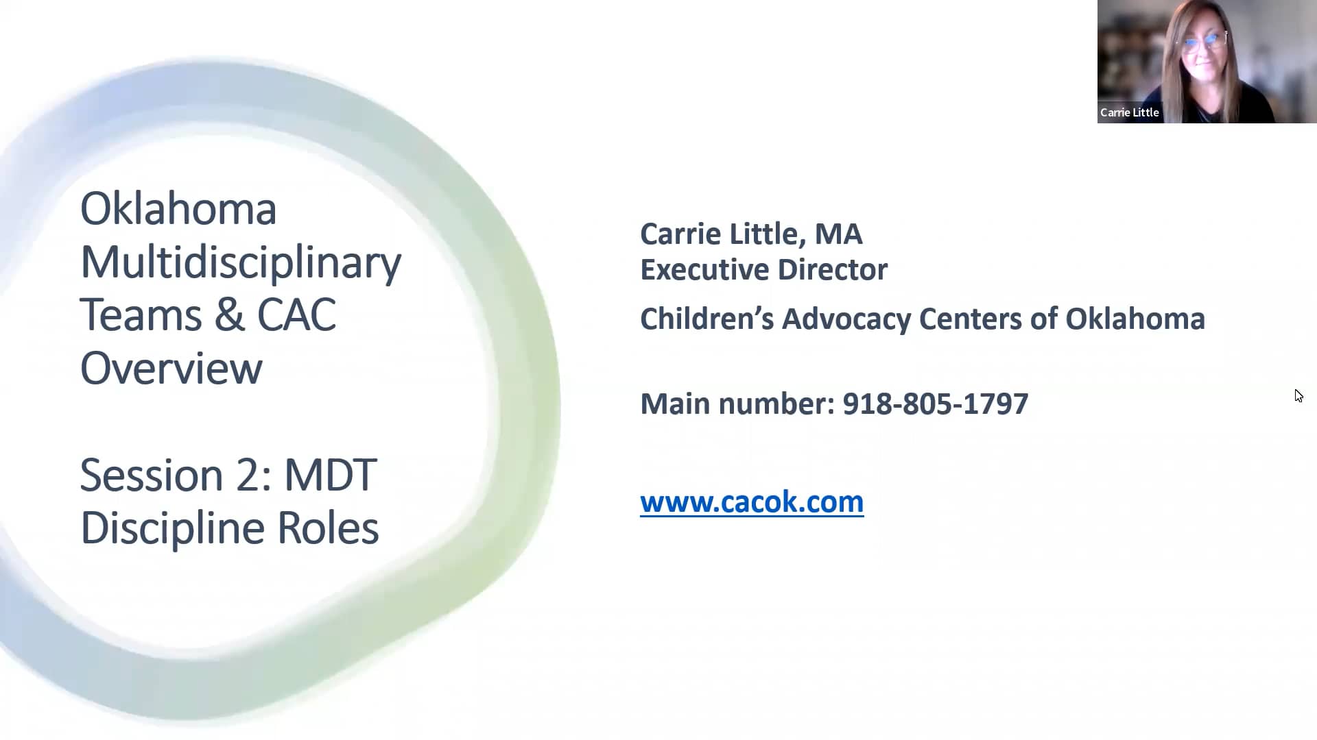 MDT & CAC Overview-Session 2- MDT Discipline Roles.mp4 on Vimeo