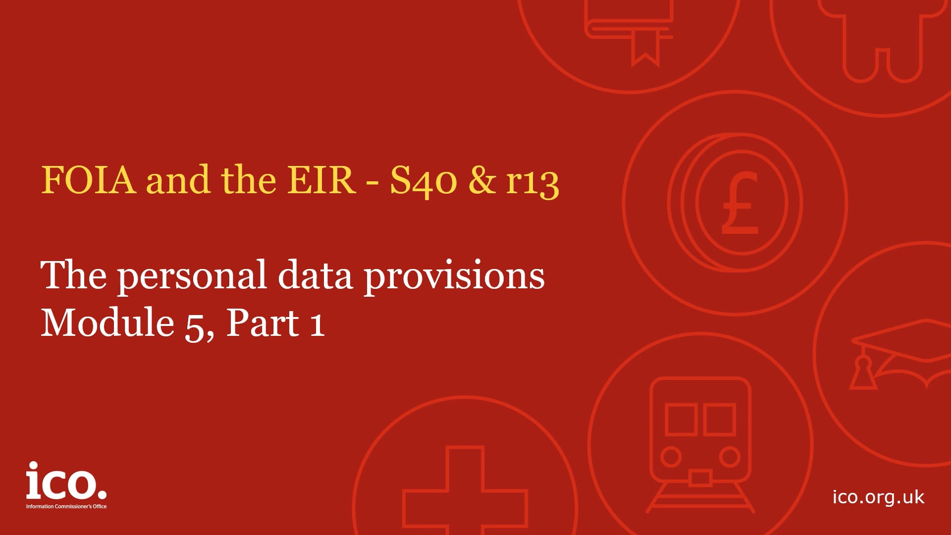 Introduction to FOIA and the EIR: Module 5 part 1 | Videos & Movies on ...