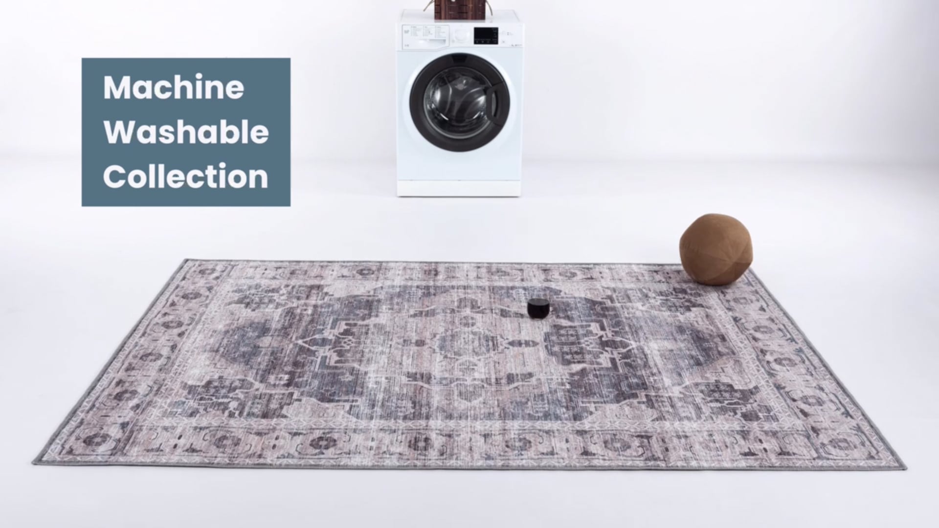 Cirali Ornate Large Medallion Machine Washable Indoor Area Rug, 8 X 10 ...