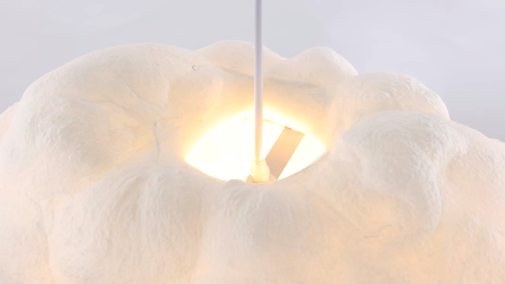 Zephyr 23" 2-Light Modern Contemporary Silk LED Cloud Pendant, White ...
