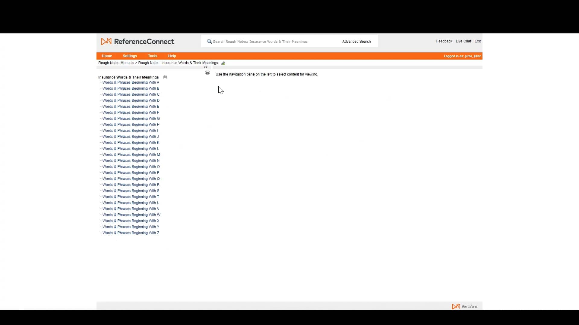 ReferenceConnect Insurance Words & Meanings Classic View(Final) on Vimeo