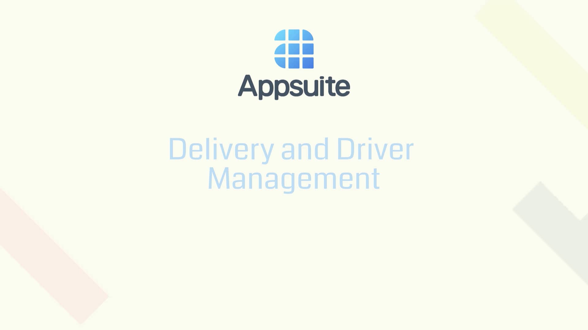 Appsuite Delivery and Driver Demo.mp4 on Vimeo