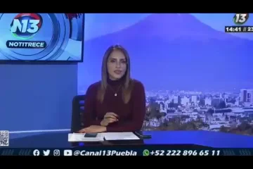 Noti13 de la tarde con Monserrat Navedo. El Gobernador de Puebla Miguel ...
