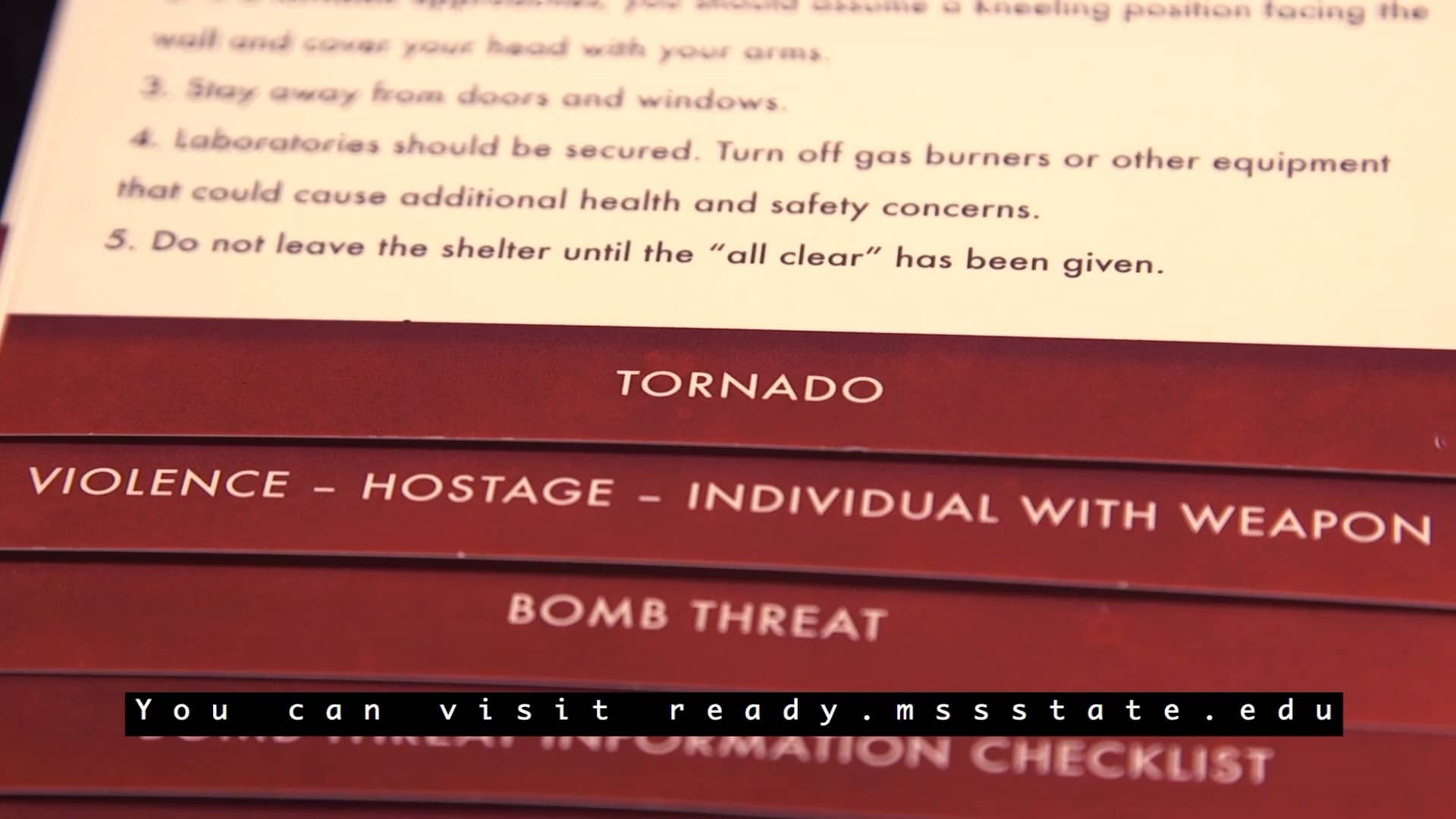 Severe Weather Preparedness on Vimeo