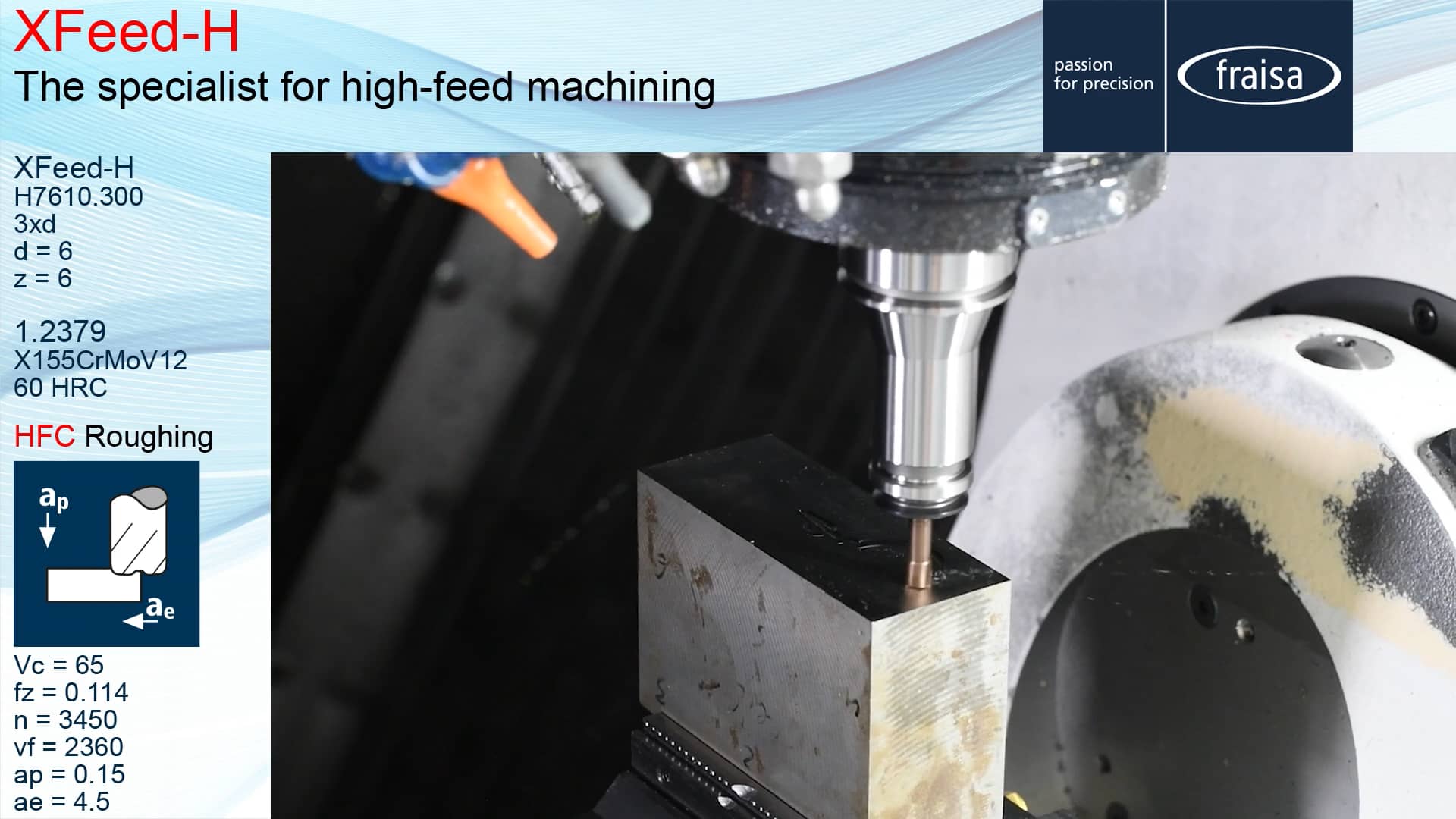 XFeed-H – the specialist for high-feed machining on Vimeo