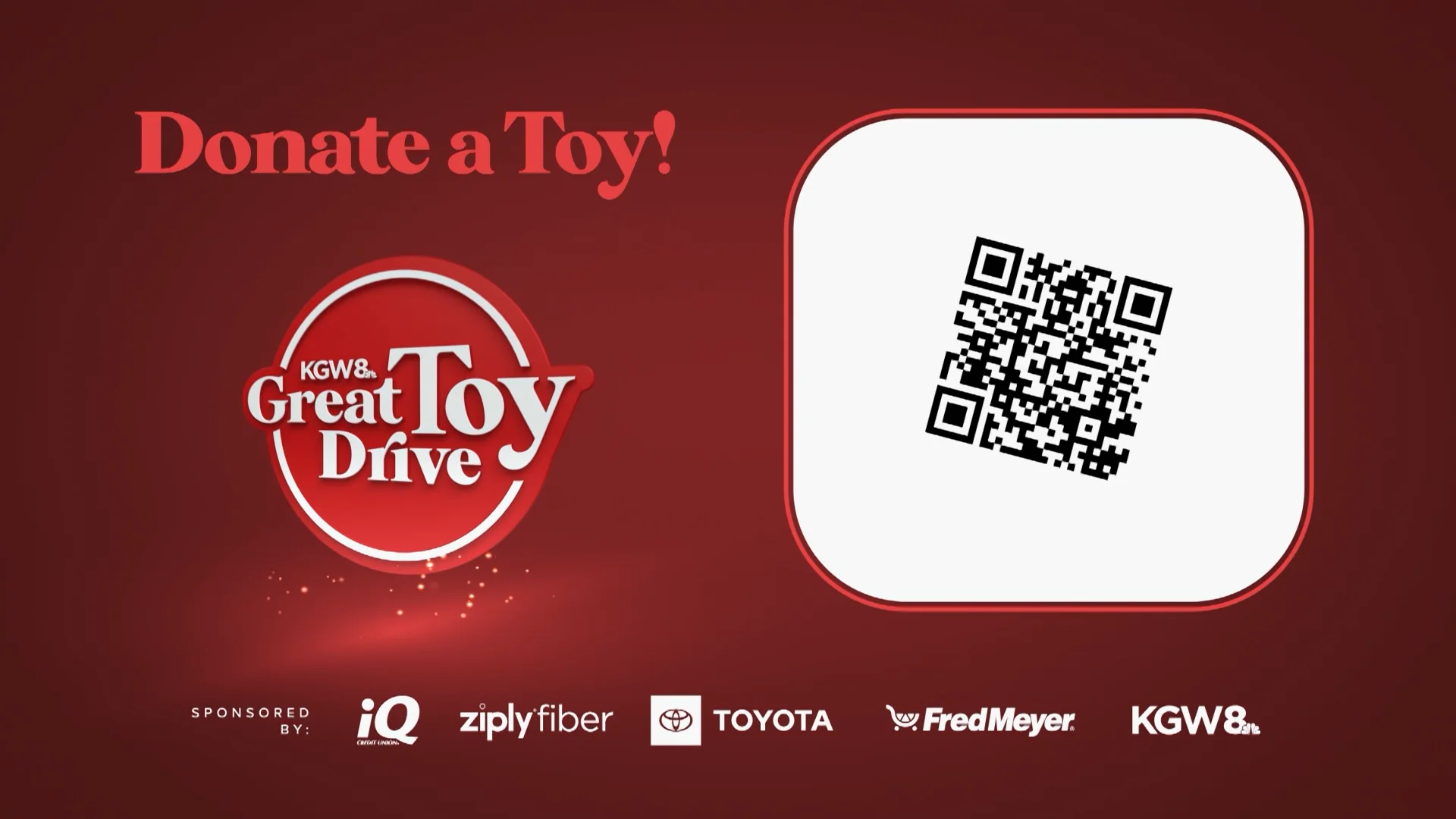 KGW Great Toy Drive - QR Code on Vimeo