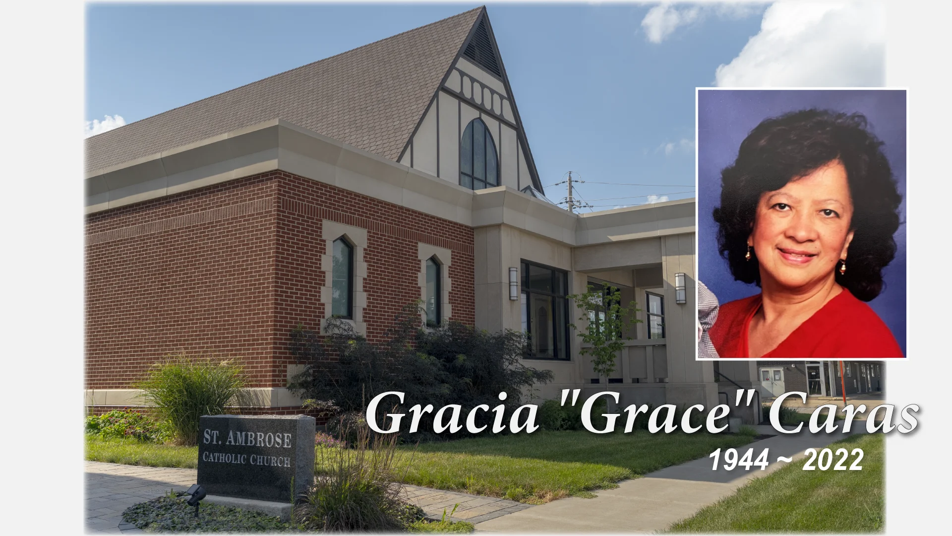 Funeral Mass for Grace Caras on Vimeo