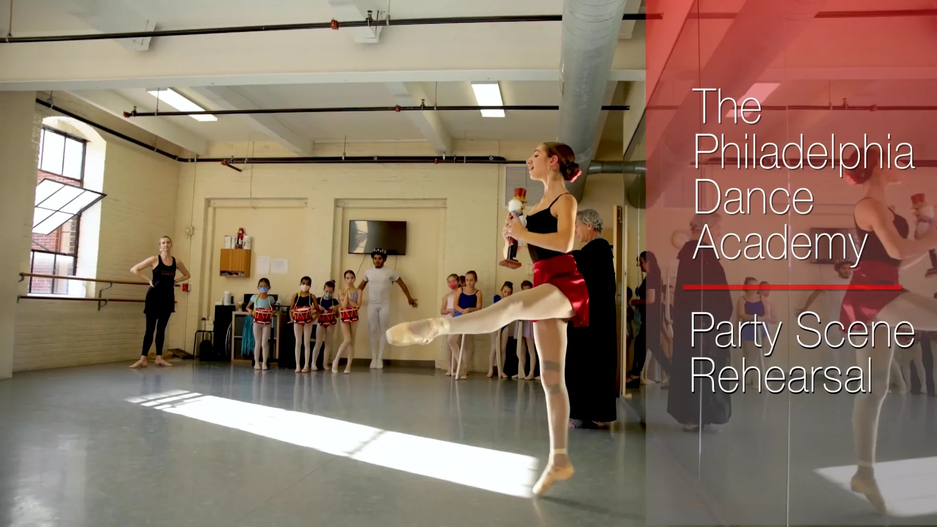 PDA Nutcracker Party Scene Rehearsal on Vimeo