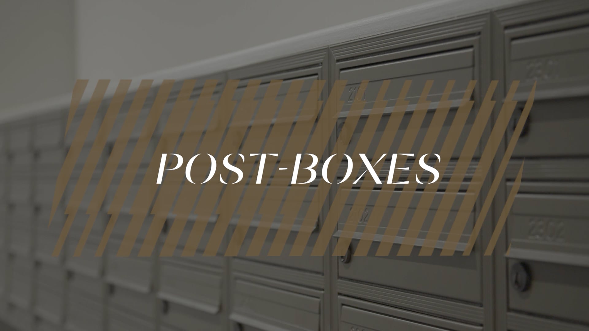 Post-boxes on Vimeo