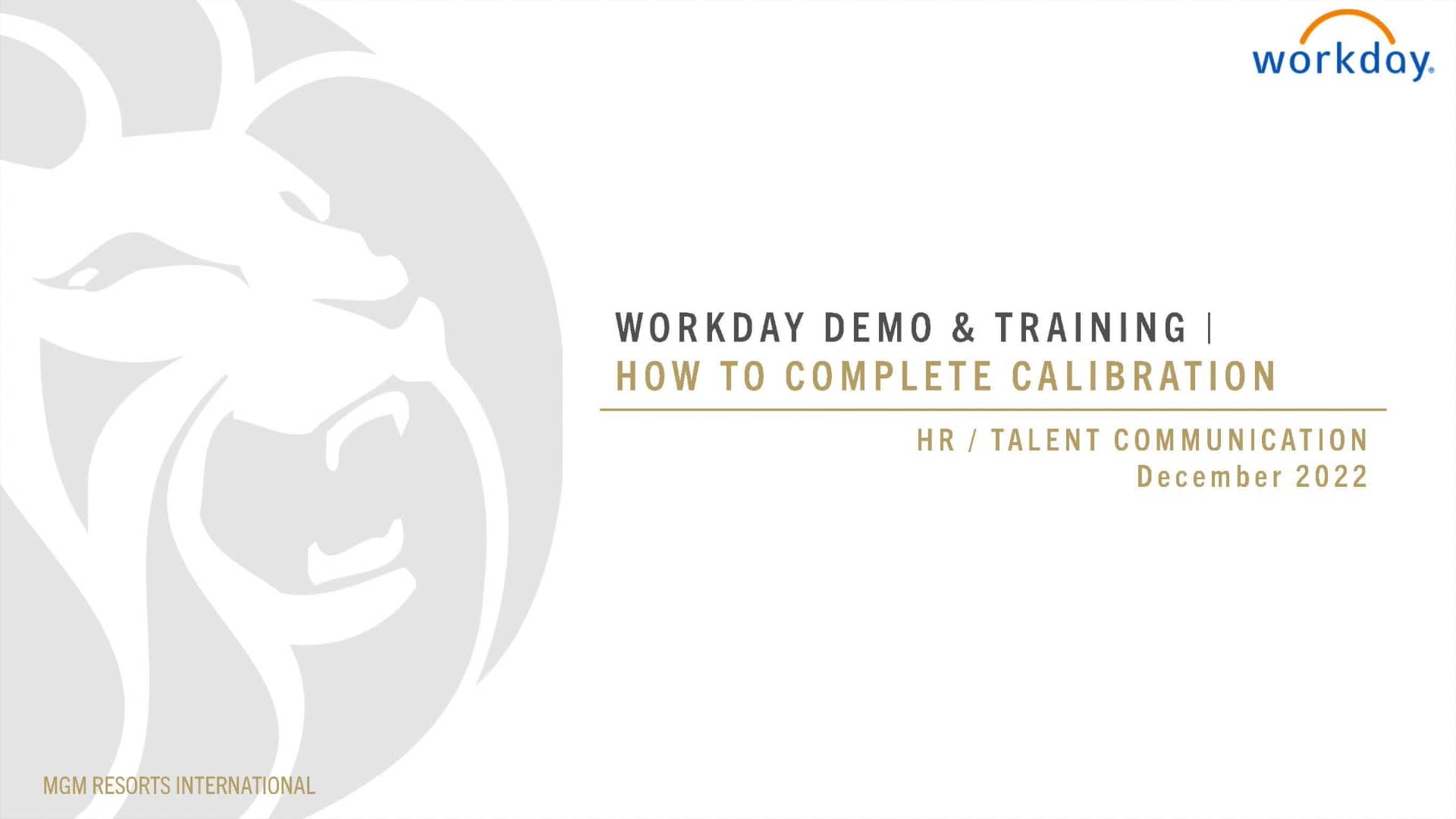 Workday Demo - How to Complete Calibration.mp4 on Vimeo