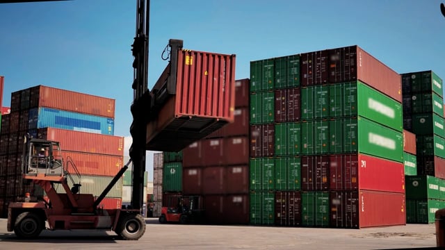 Container, Logistics, Tractor. Free Stock Video - Pixabay