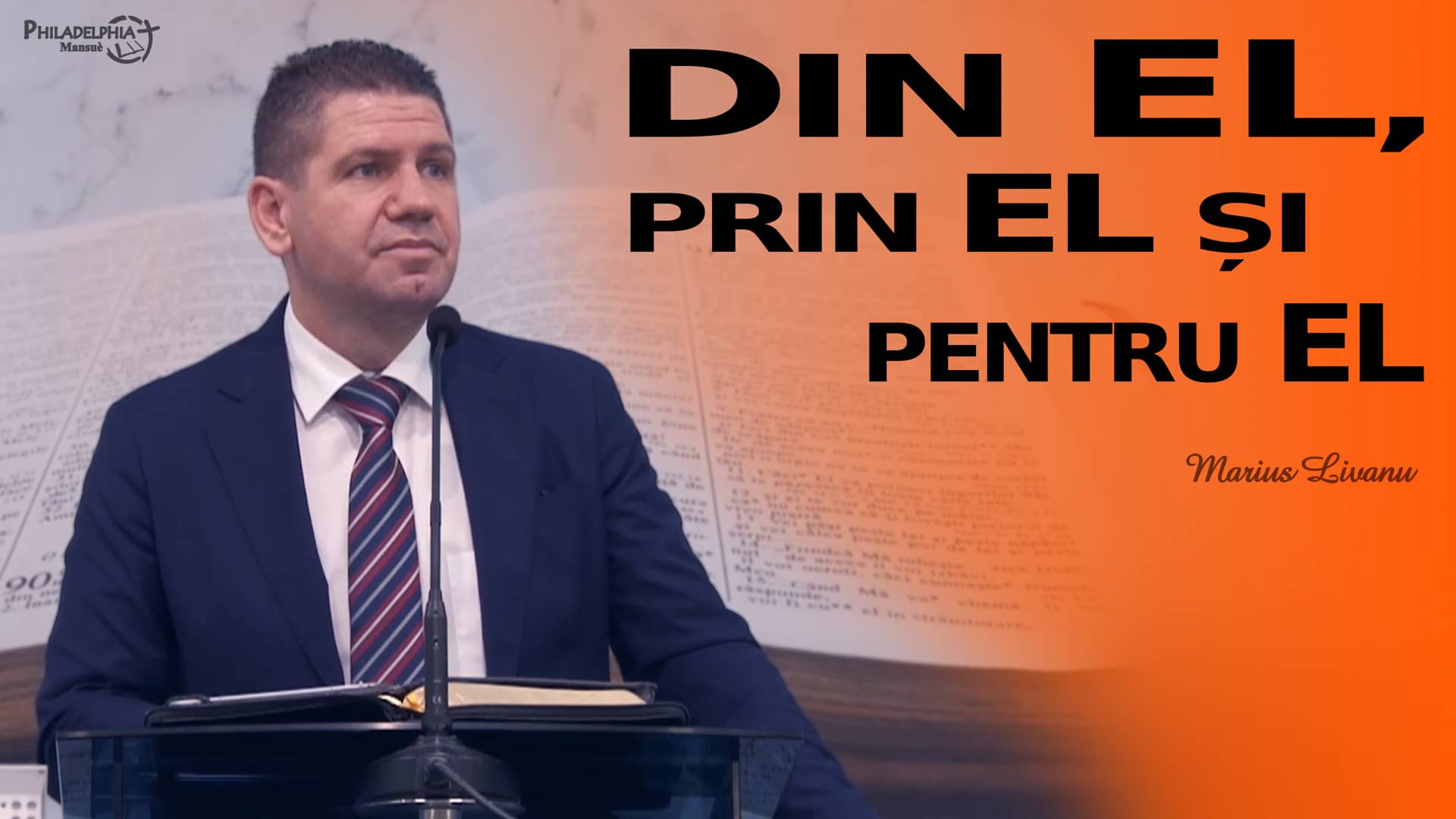 Marius Livanu || Din El, prin El și pentru El on Vimeo