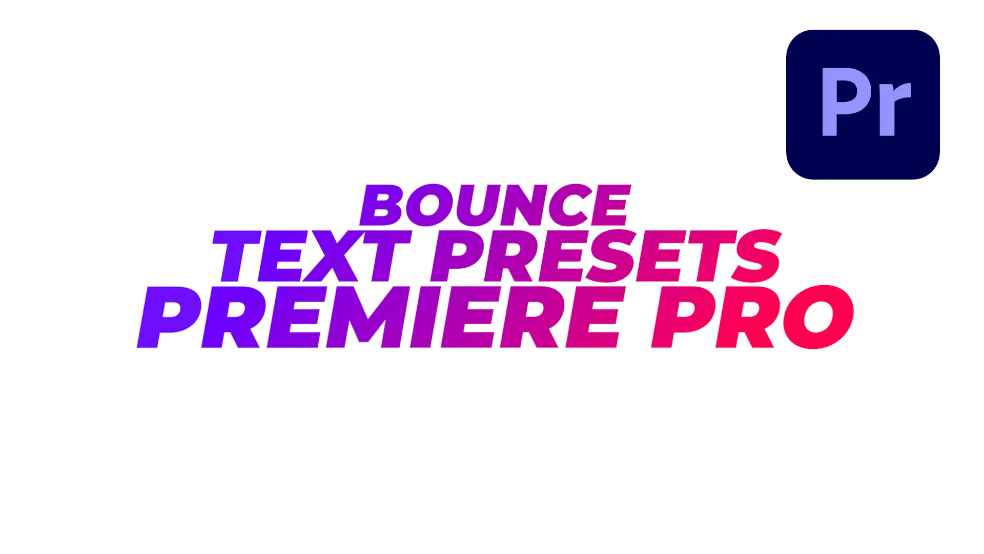 Free Bounce Text Preset or Templates for Adobe Premiere Pro.mp4