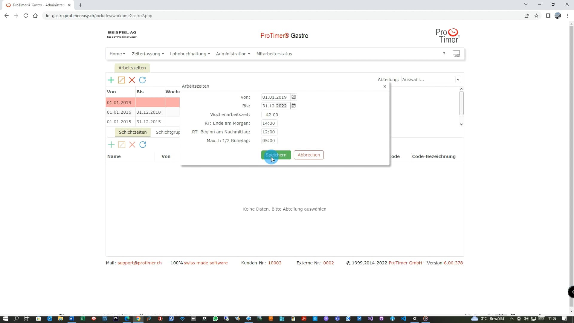 Sollstunden bei Betriebsart-Wechsel on Vimeo