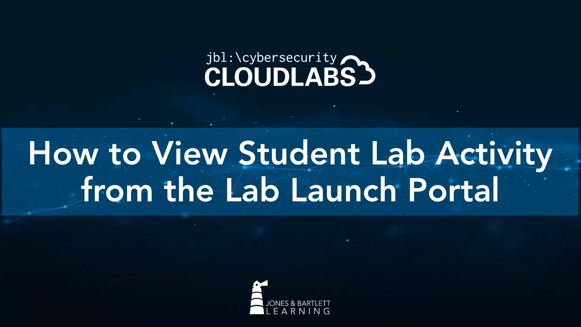 For Instructors: How to View Student Lab Activity From the Lab Launch ...