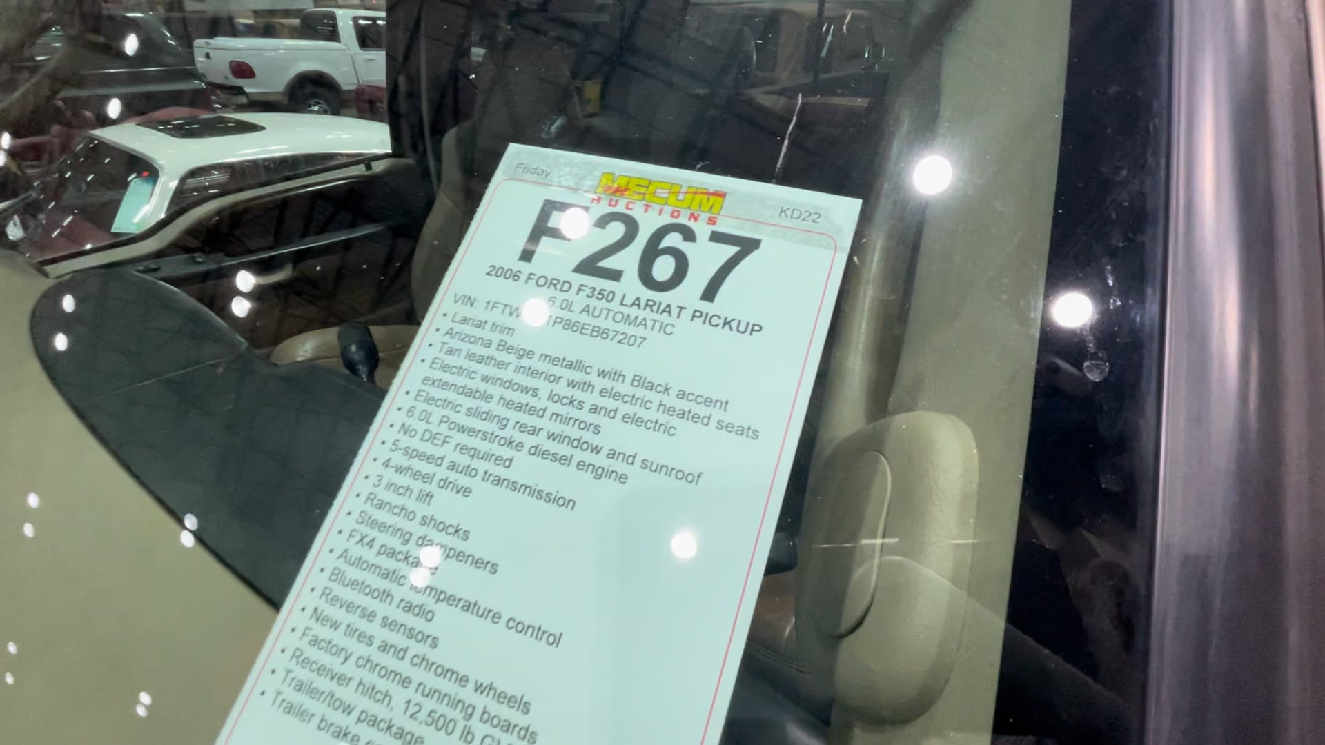 2006 Ford F350 Lariat Pickup | F267 | Kansas City 2022