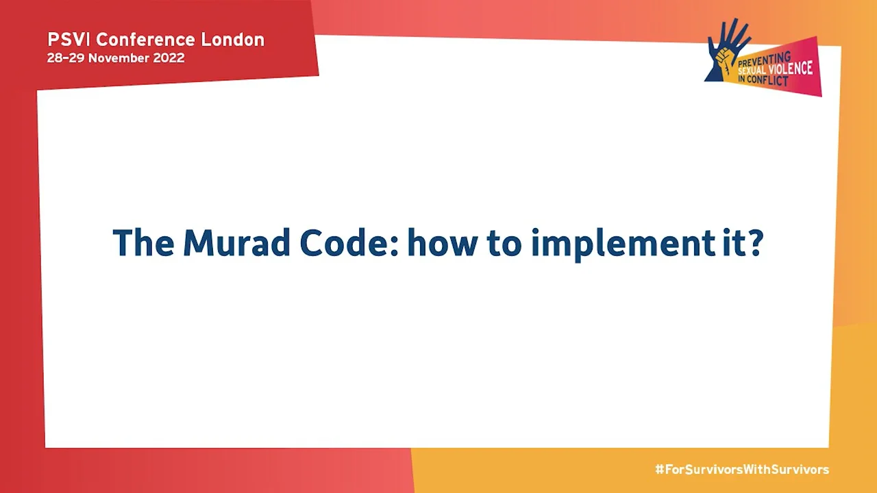 PSVI Day 1: Fleming - The Murad Code: how to implement it on Vimeo