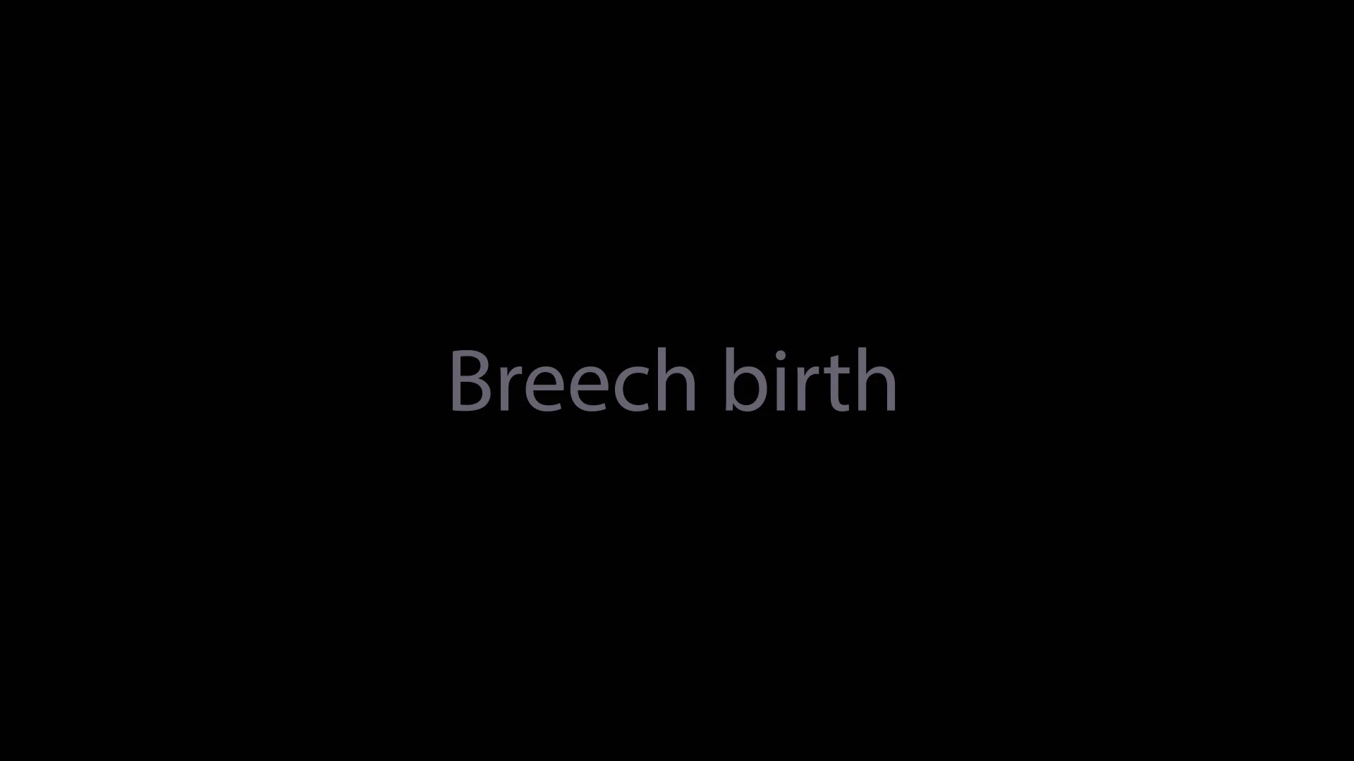 LAS Training Videos - Breech birth - Reviewed Nov 2022 on Vimeo