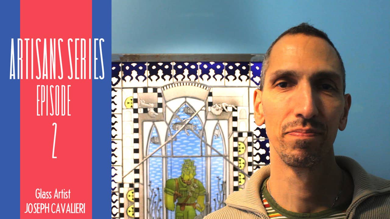 "The Artisan Series" with Stained Glass Artist Joseph Cavalieri on Vimeo