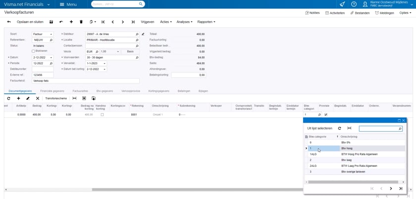Demo's Visma.net - Finance Matters