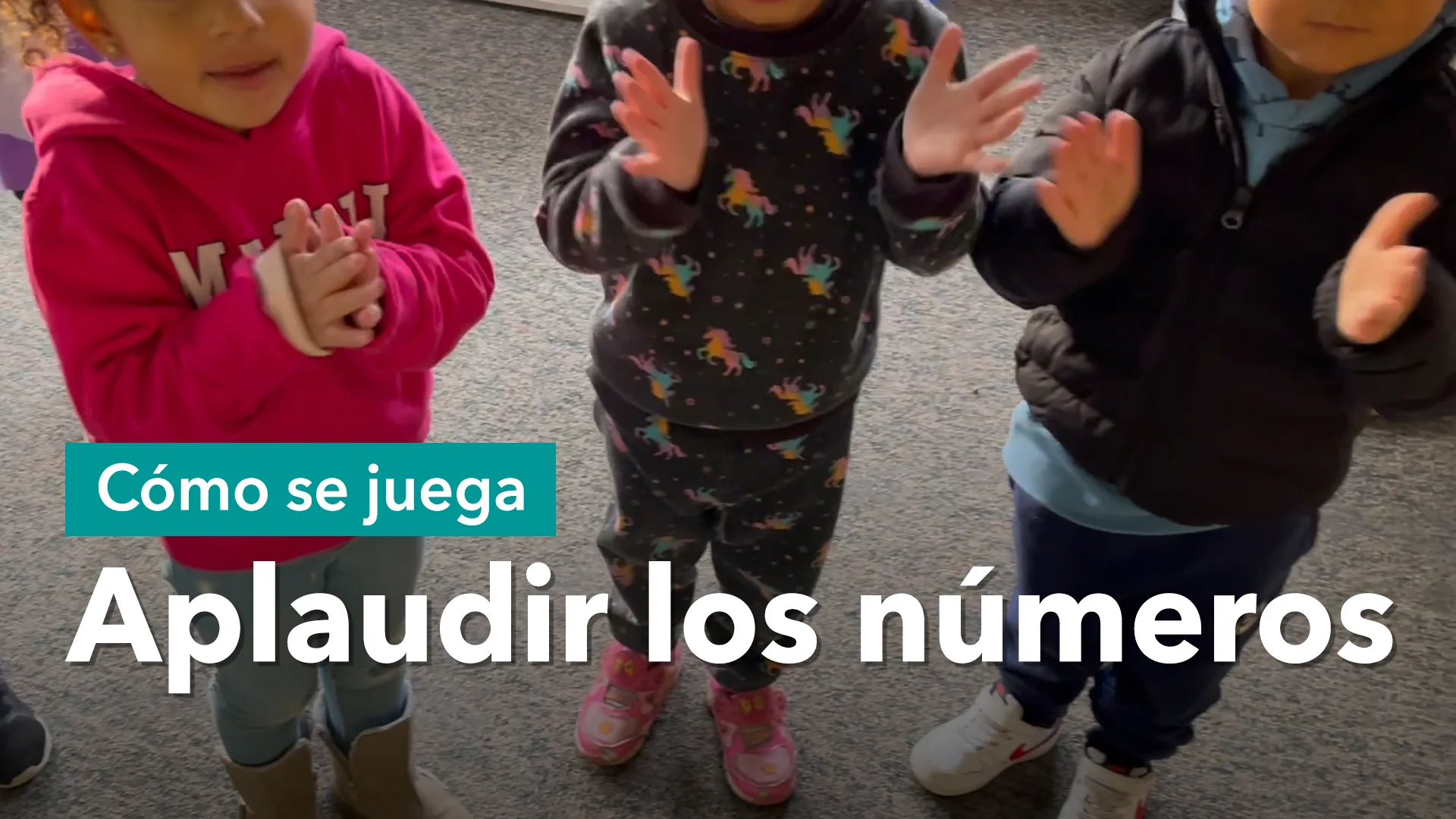 Number Clap (Spanish) | Aplaudir los números on Vimeo