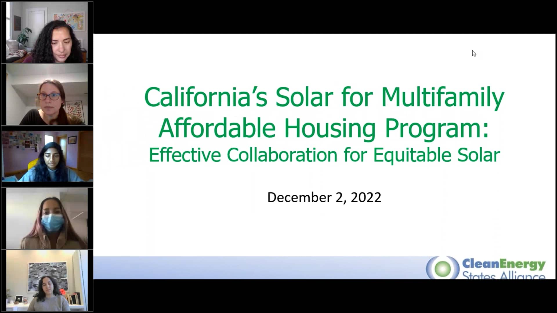 California’s Solar for Multifamily Affordable Housing Program ...