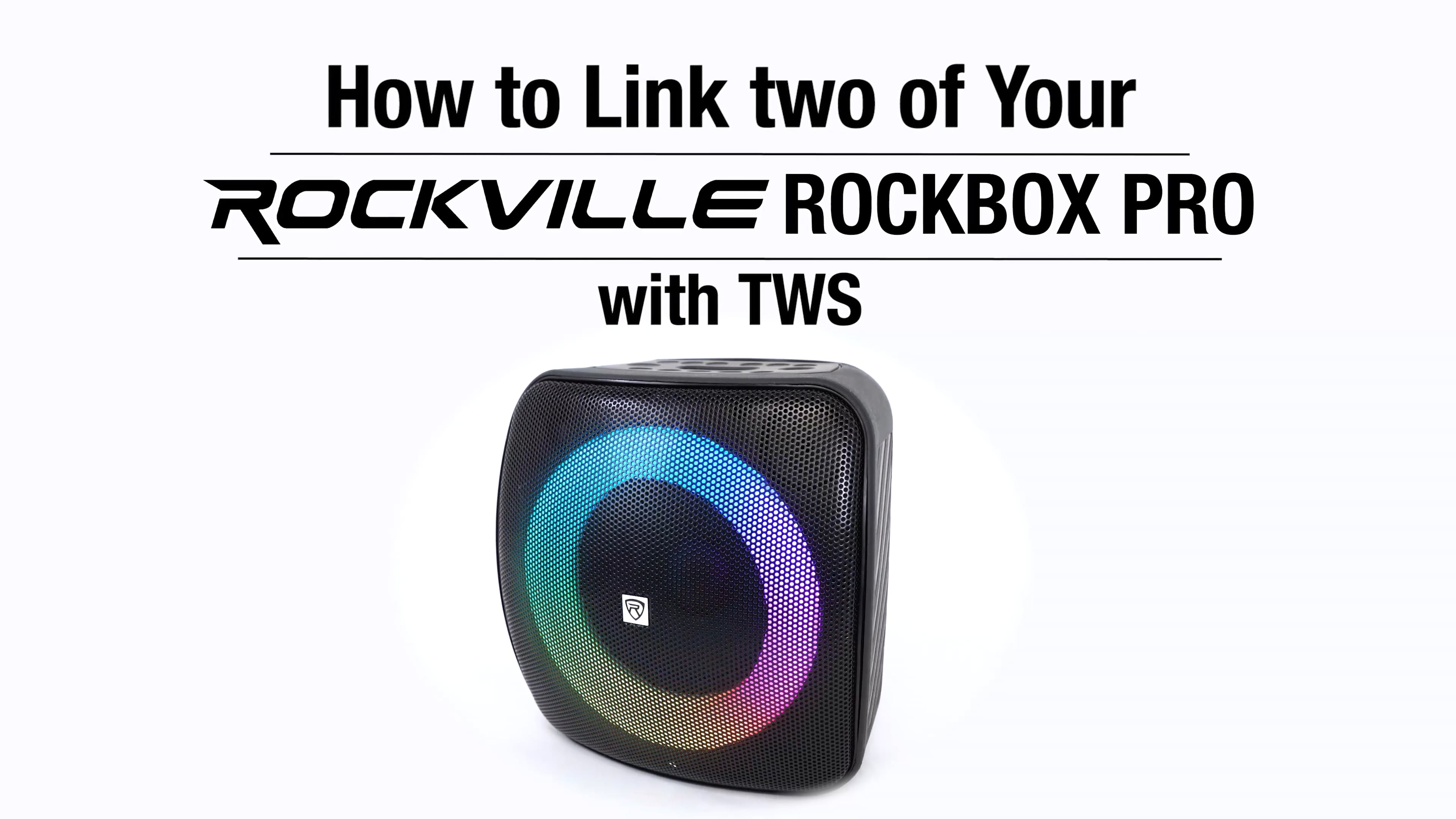 HOW TO Link two ROCKBOX PRO with TWS on Vimeo