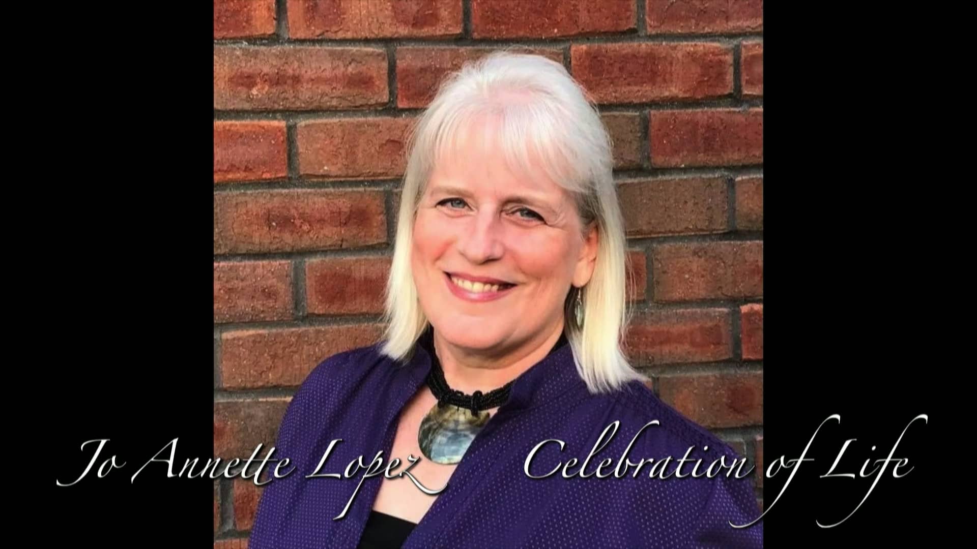 Celebration of Life - Annette Lopez on Vimeo