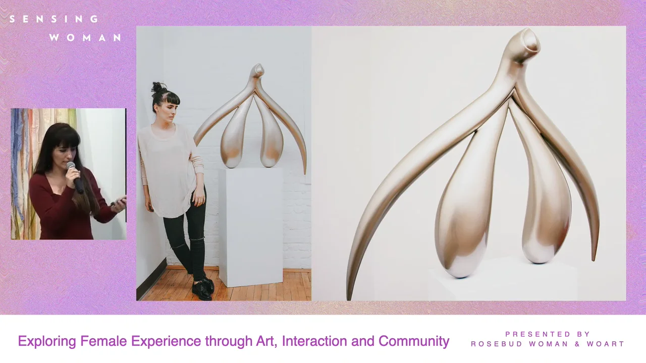 Artist Talk Sophia Wallace Cliteracy At Sensing Woman 2022 On Vimeo