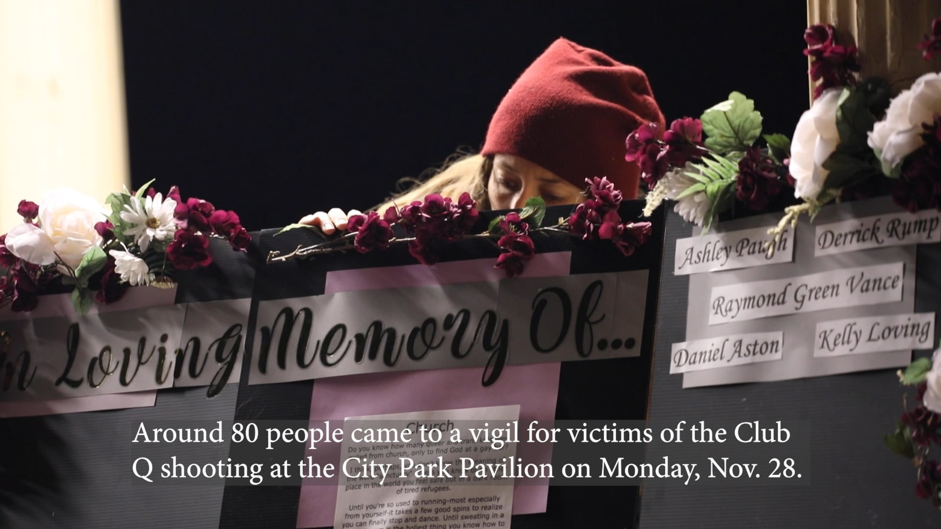 Vigil for victims of Club Q shooting held in Denver's City Park Pavilion