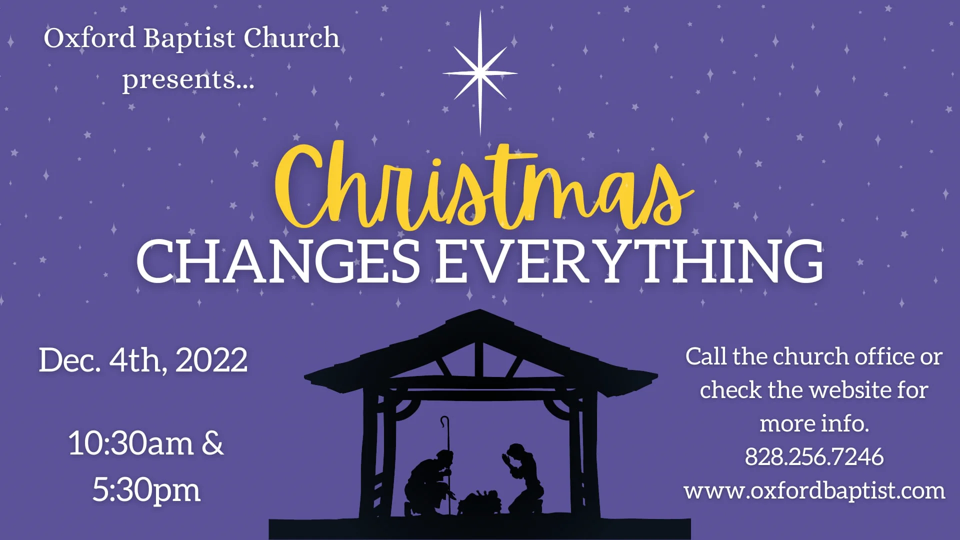 Christmas Changes Everything AM on Vimeo