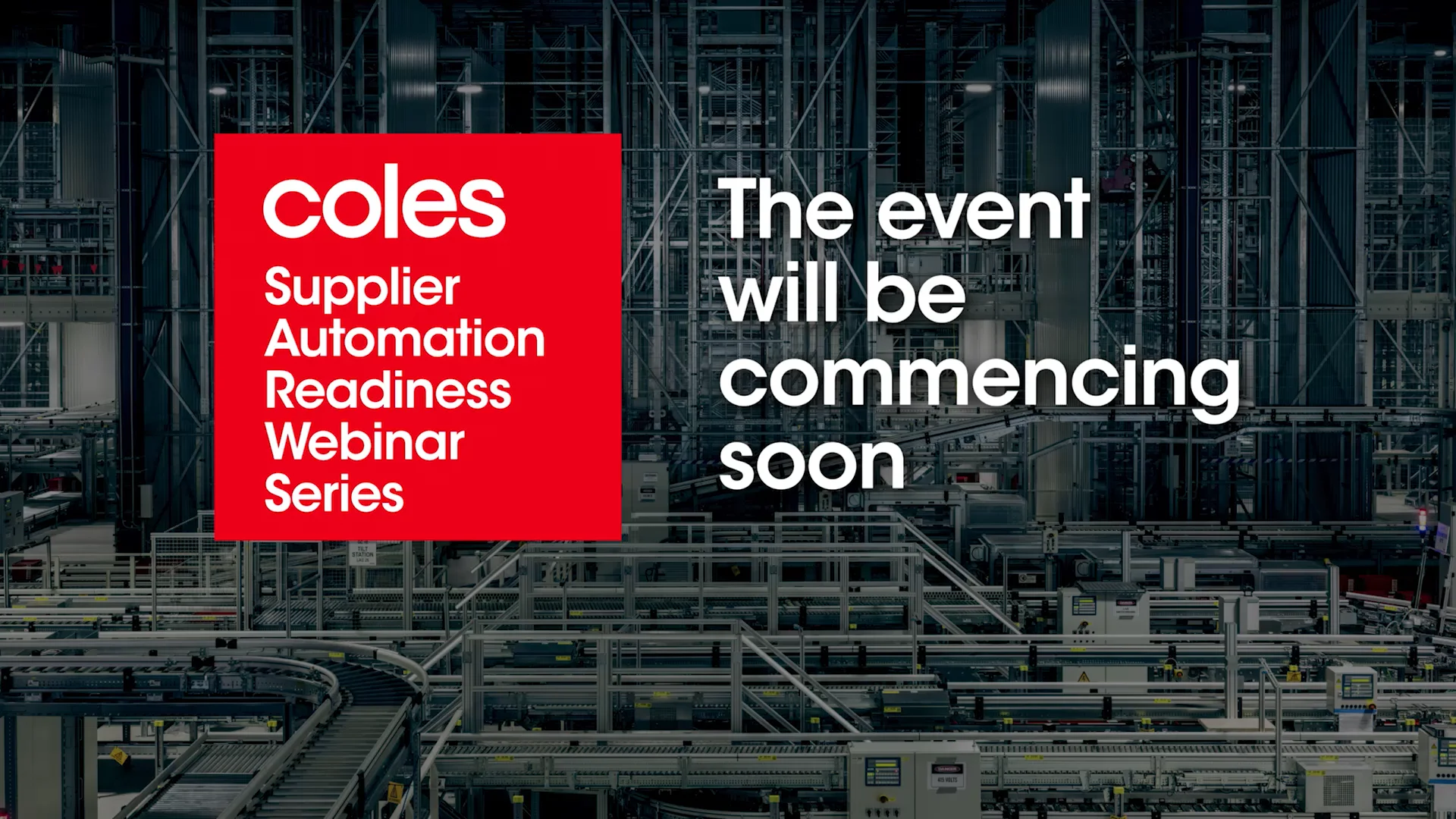 Coles Supplier Automation Readiness Webinar #2 - Transition - Full ...