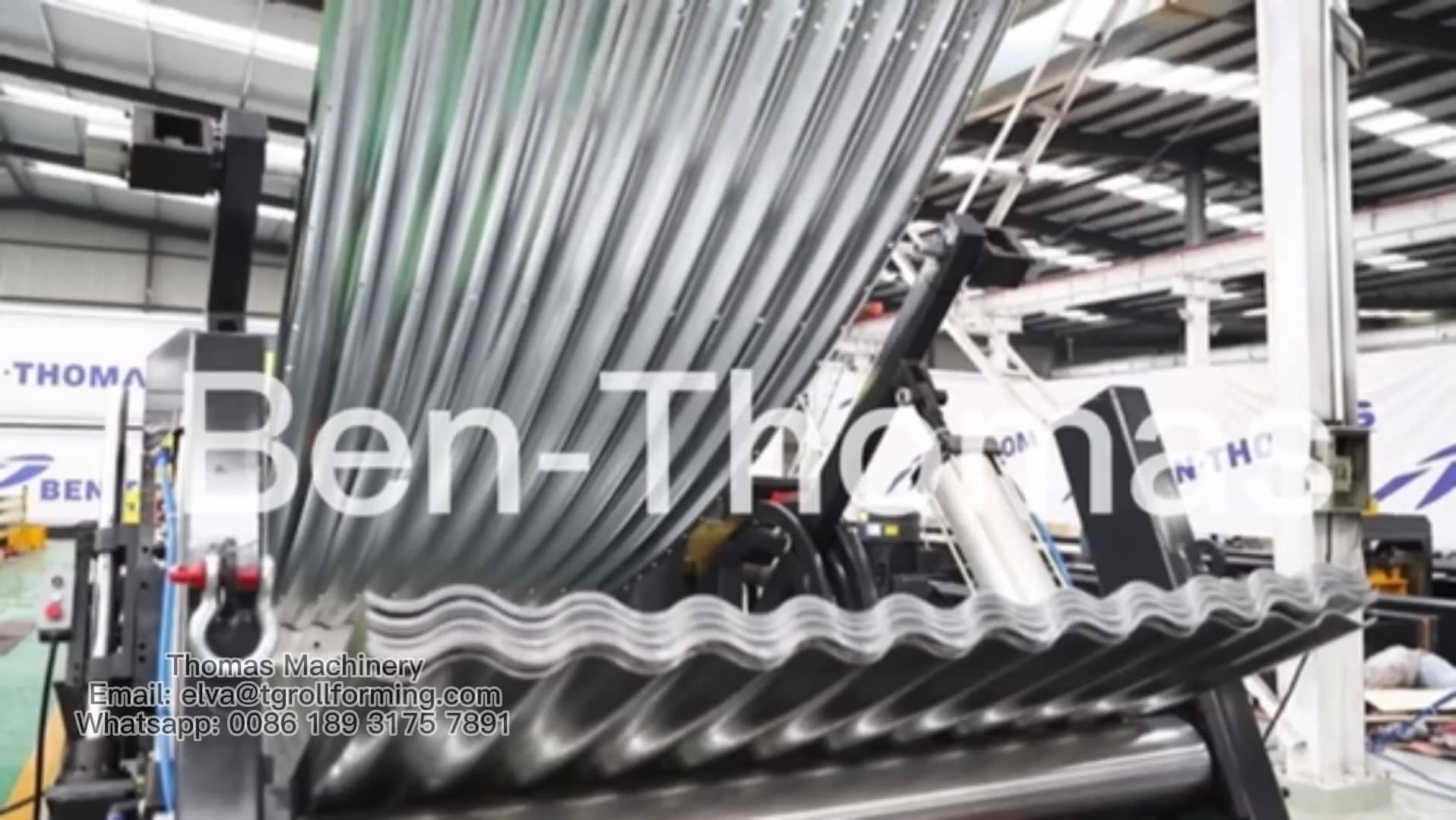 Silo body sheet machine /silo side sheet equipment on Vimeo