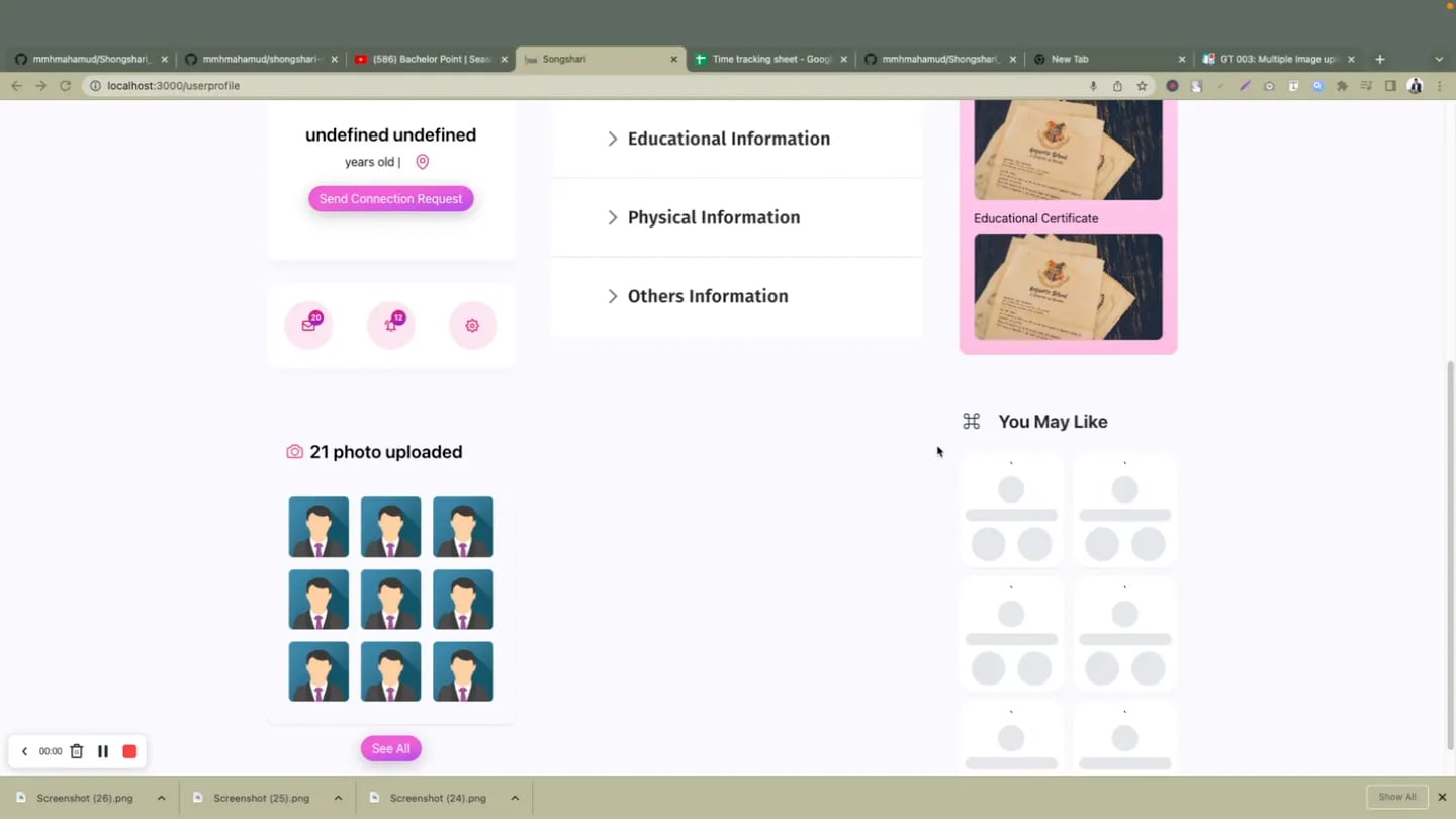 Images upload functionality on Vimeo