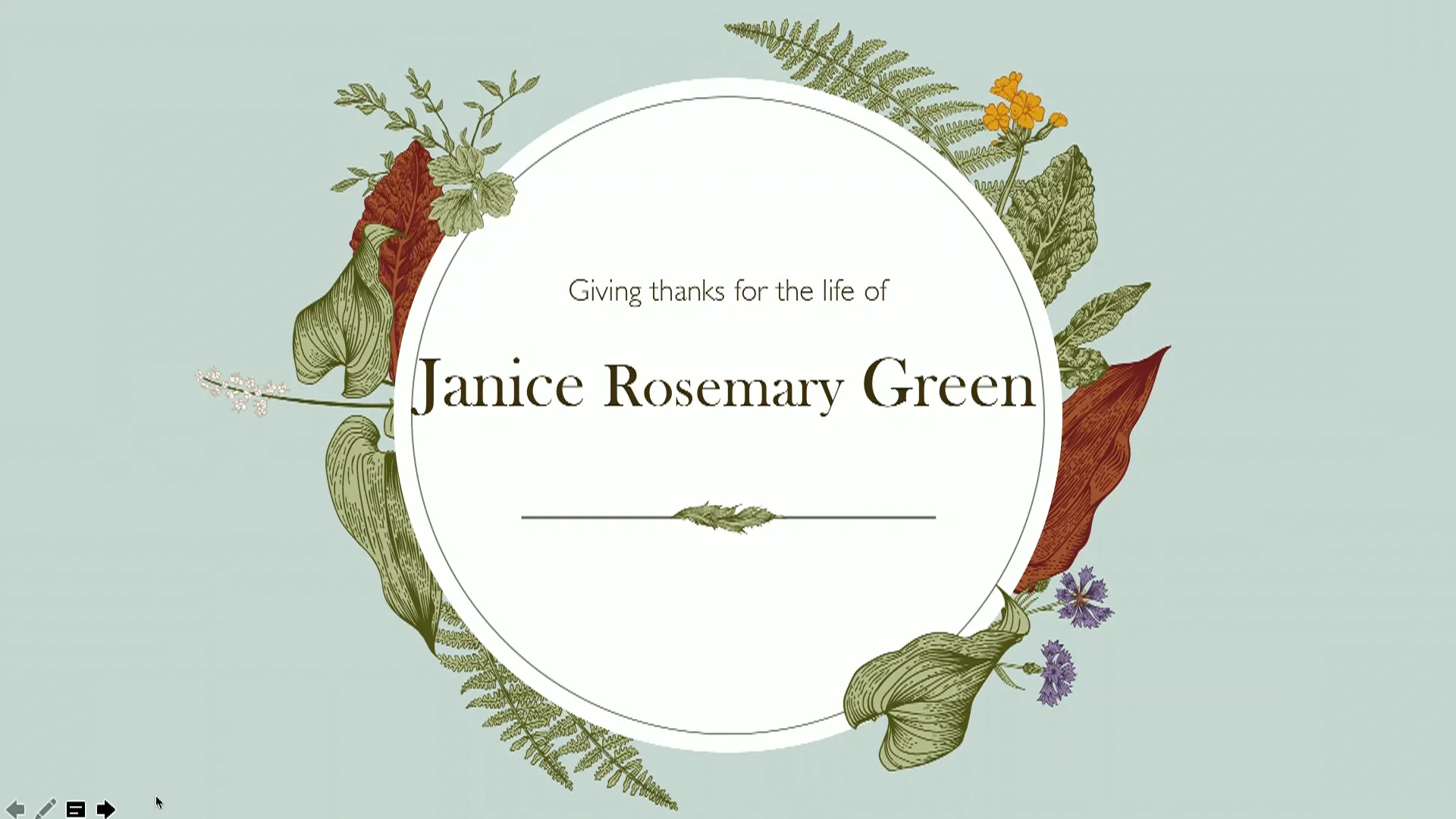 Janice Green.mp4 on Vimeo