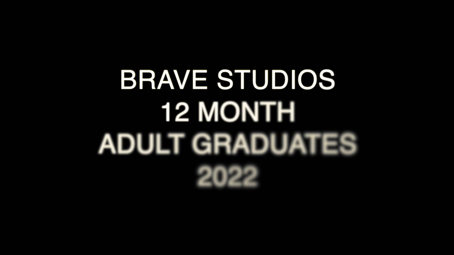 12 Month Adults - Showreels on Vimeo