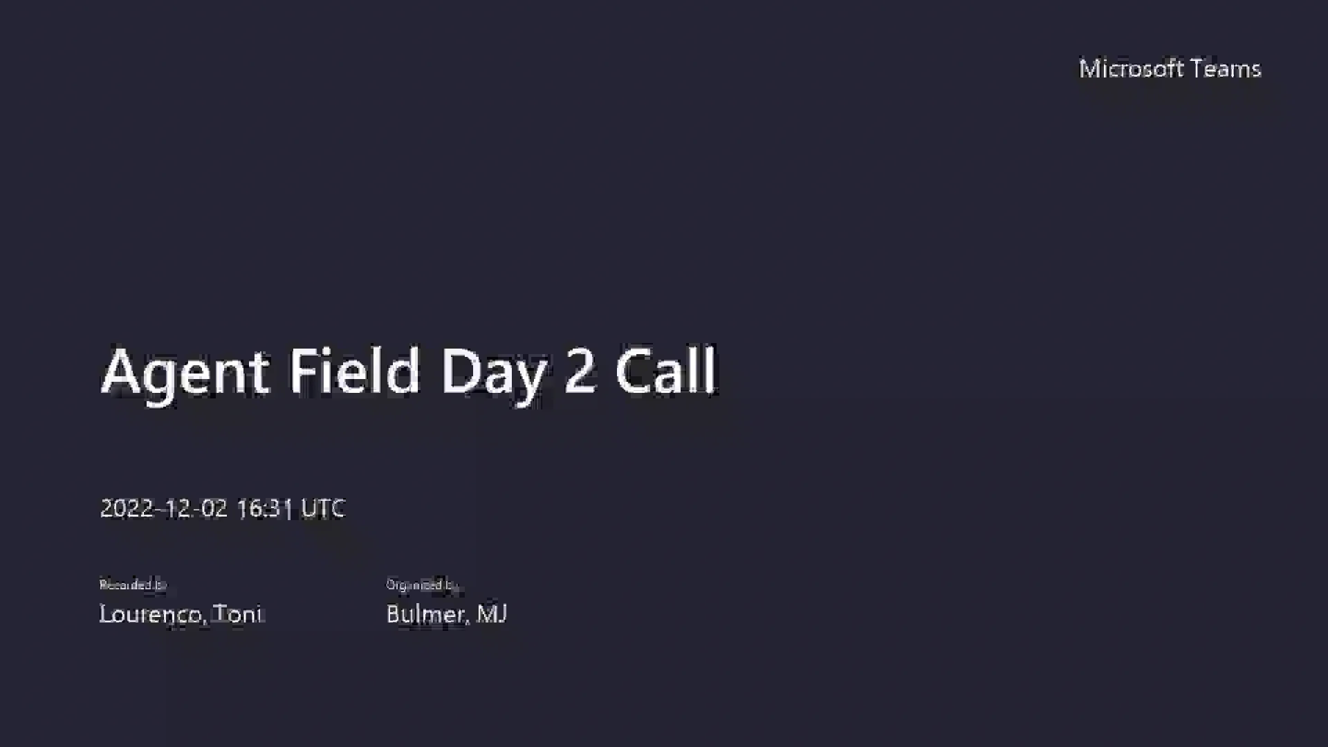 Agent Field Day 2 Call-20221202_113204-Meeting Recording.mp4 on Vimeo