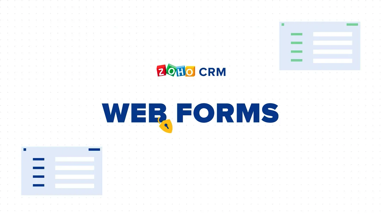 Capture information directly in CRM using Web Forms on Vimeo