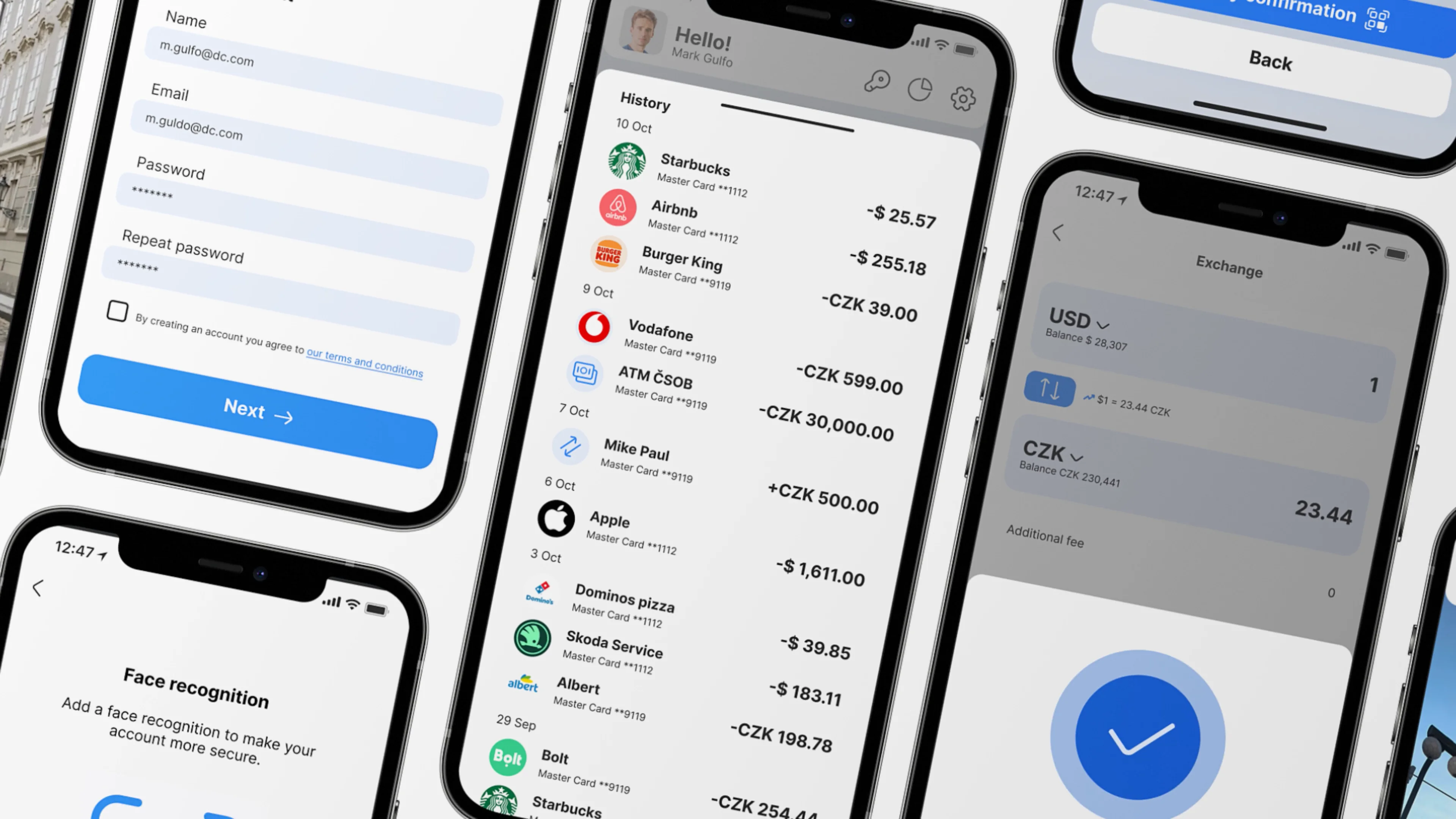 Debet credit banking app opener on Vimeo