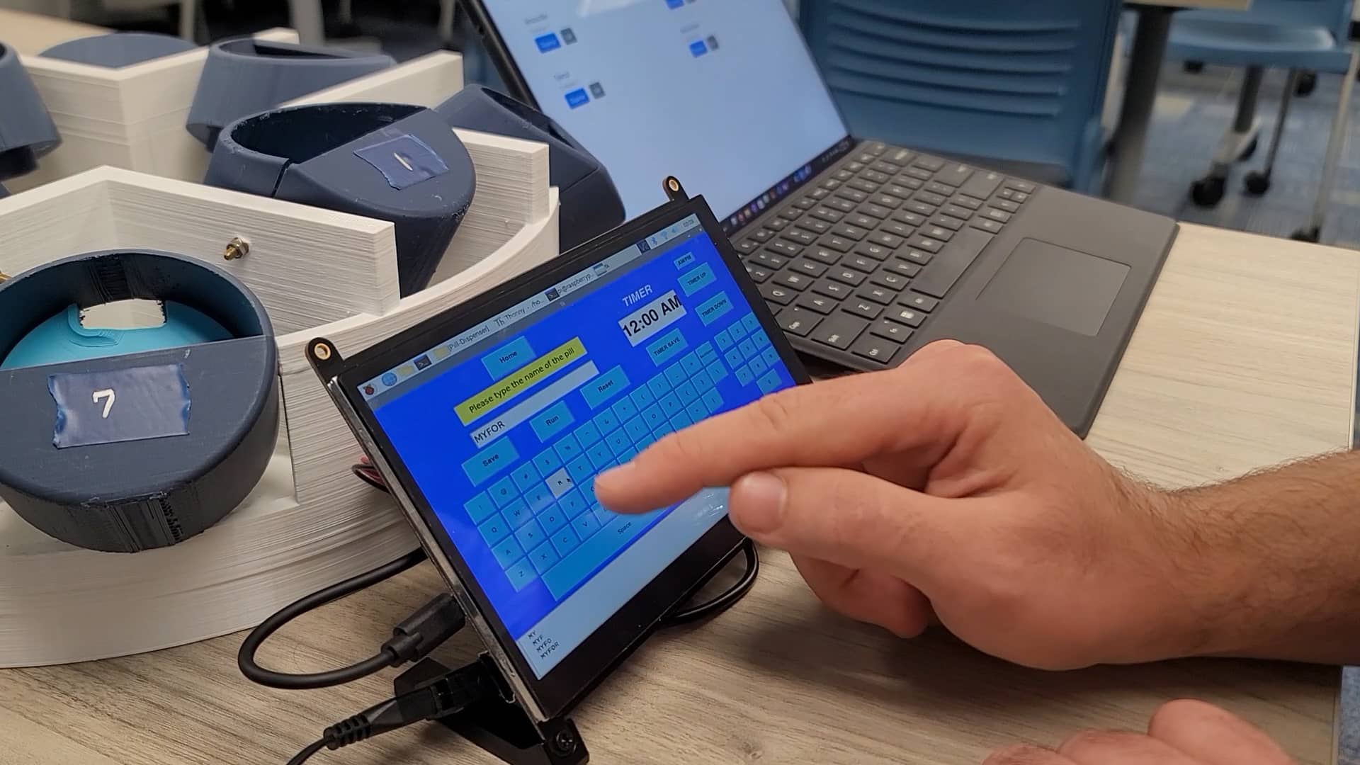 Smart Pill Dispenser Demo on Vimeo