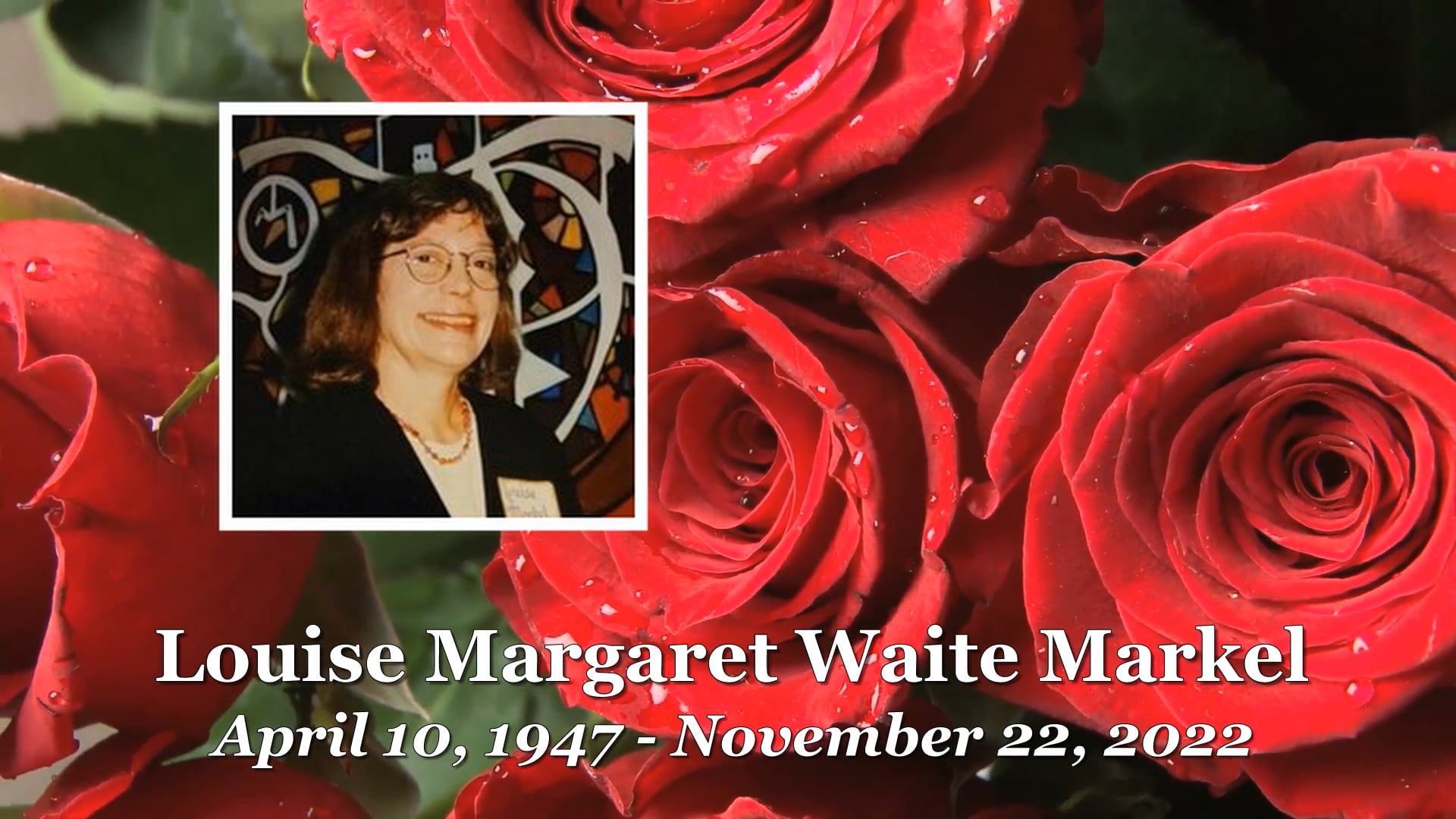 Louise Margaret Waite Markel - Morgan & Nay Louise Markel on Vimeo