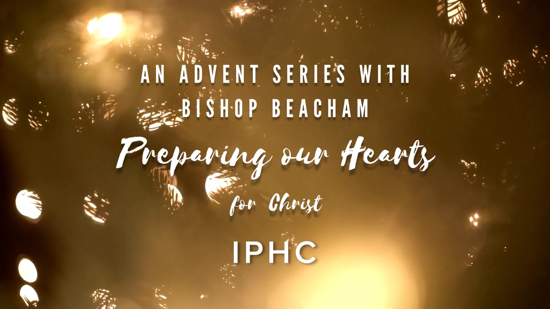 Preparing Our Hearts for Christ, Advent 2022 Week Three on Vimeo