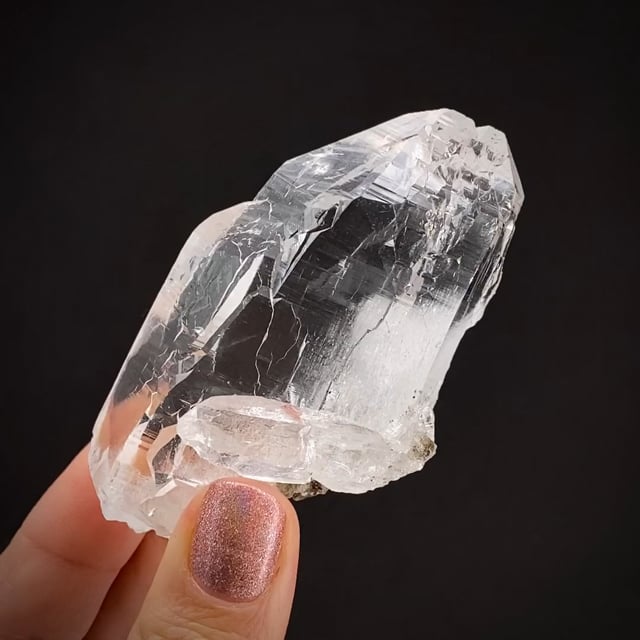 Quartz Gwindel - V22-1473 - Garden of Eden ice Plateau - New Zealand ...