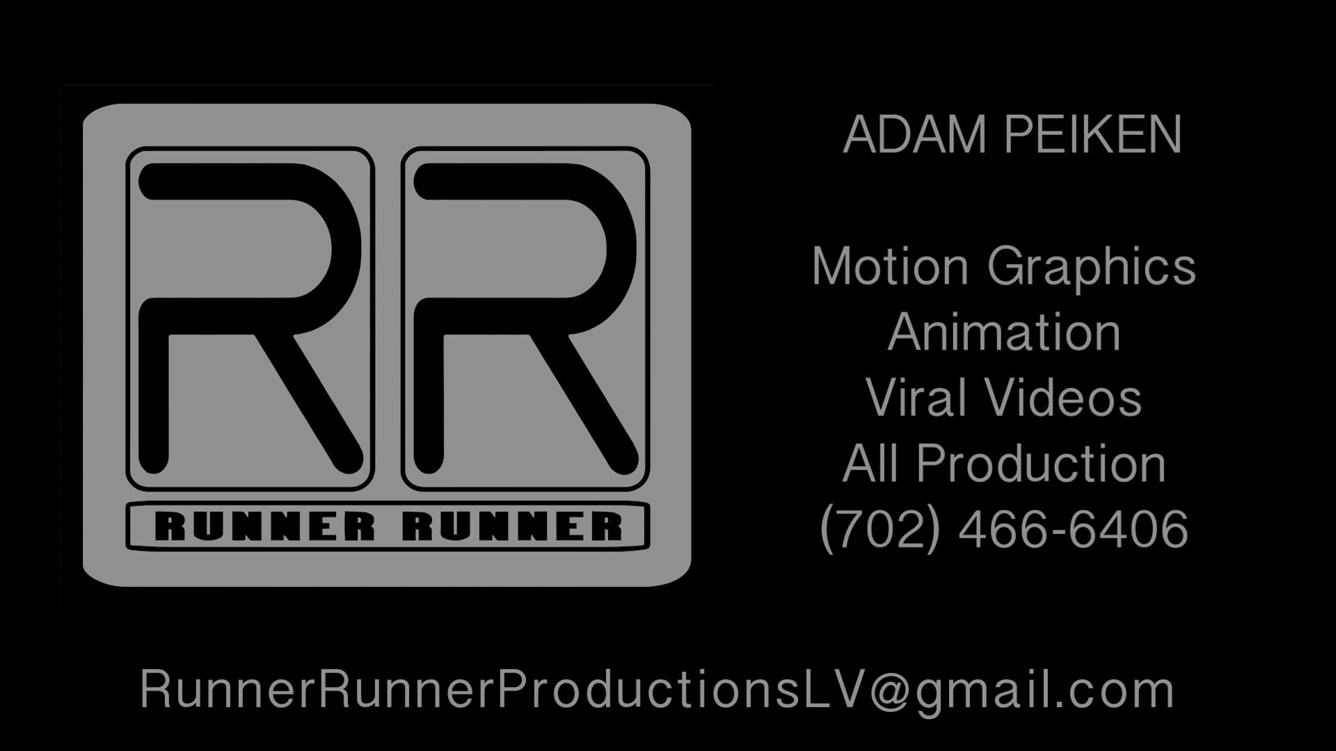 RUNNER RUNNER Reel 2022 on Vimeo