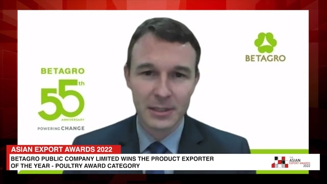 Asian Export Awards 2022 Winner: BETAGRO PUBLIC COMPANY LIMITED