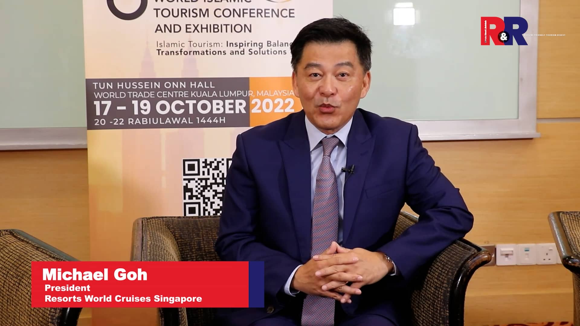 Michael Goh, President of the Resorts World Cruises Singapore on Vimeo
