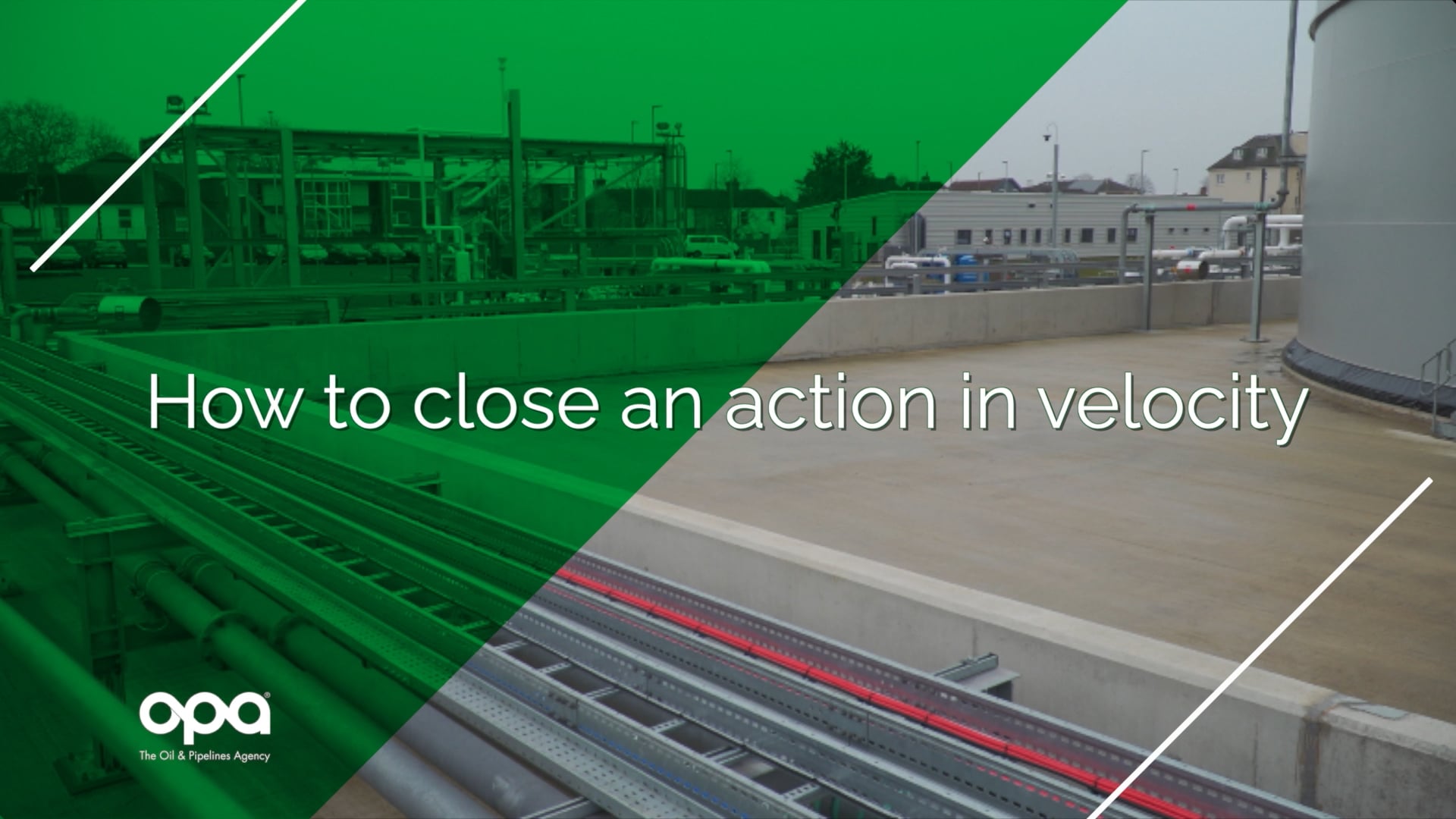 OPA Velocity EHS (E-learning) - OPA Velocity EHS - Close an Action on Vimeo