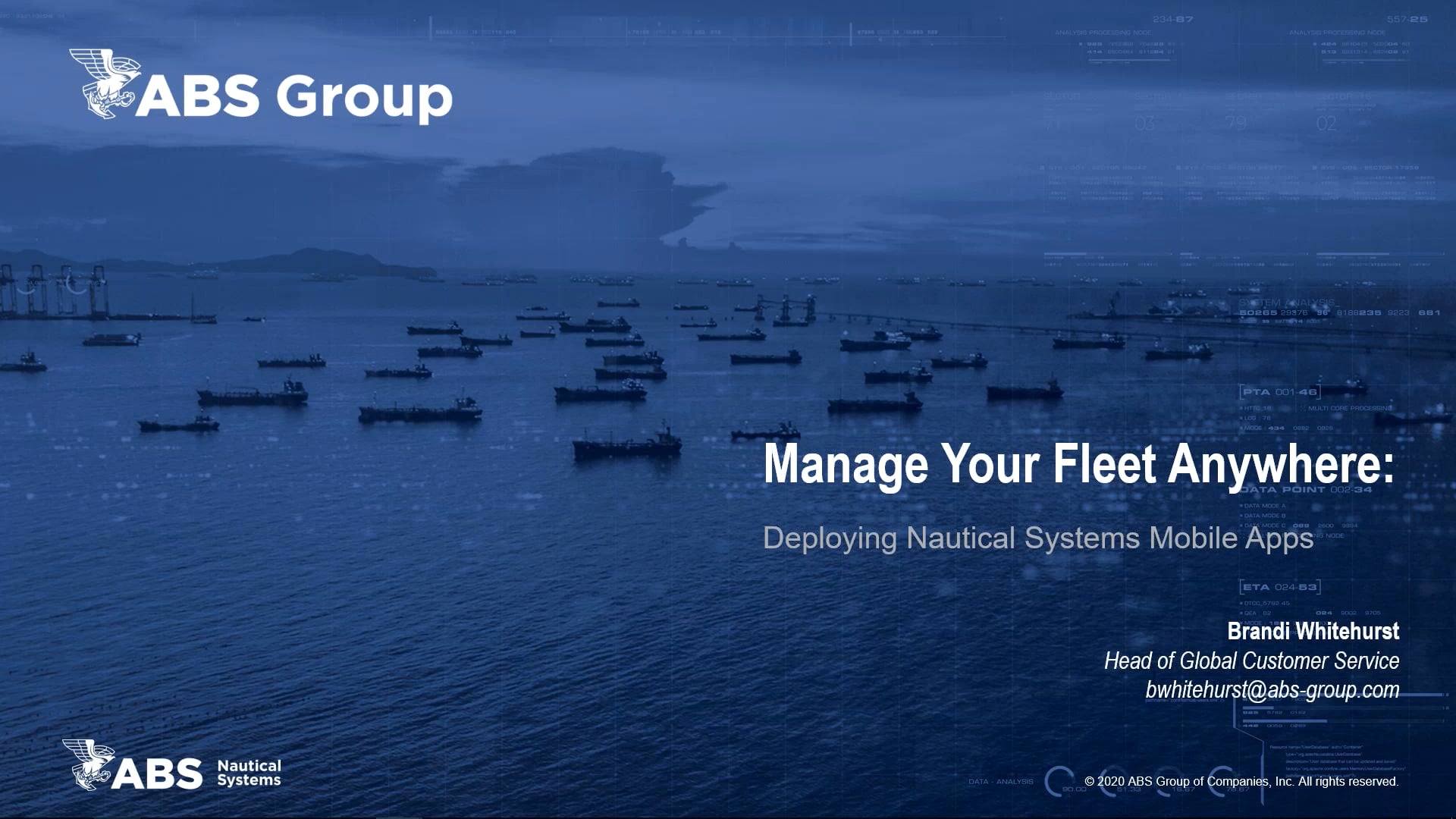 Manage Your Fleet Anywhere: Deploying Nautical Systems Mobile Apps on Vimeo