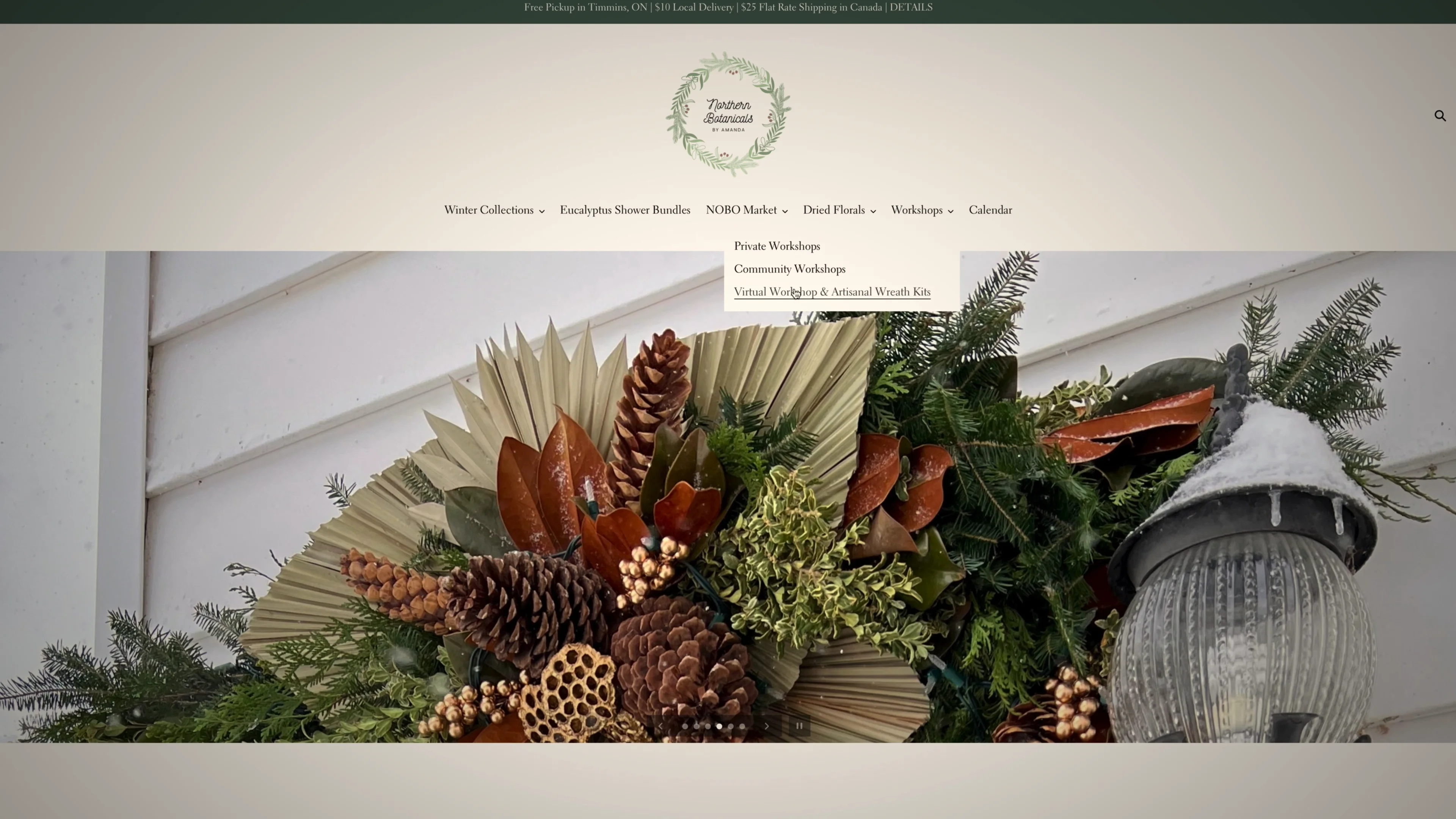 Virtual Workshop & Artisanal Wreath Kits Promo on Vimeo