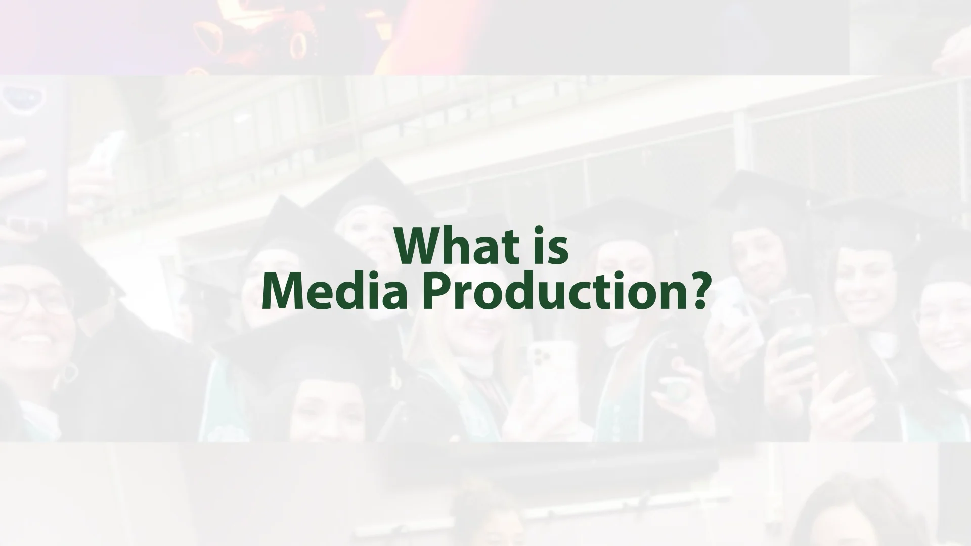 What is Media Production? on Vimeo